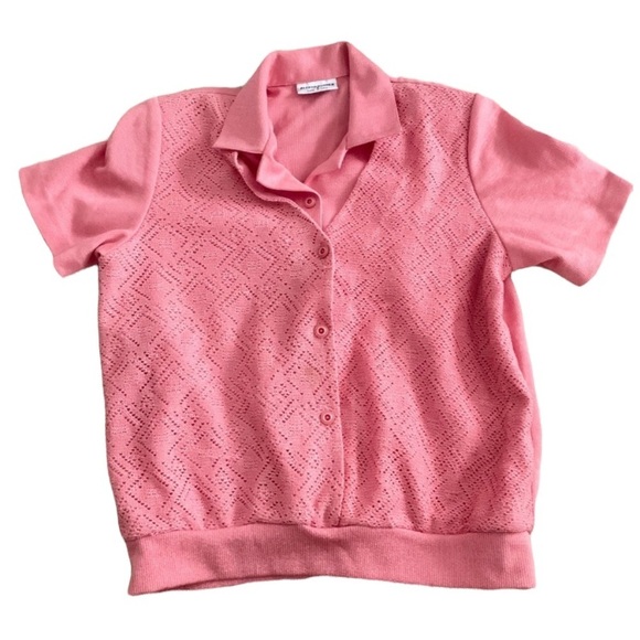 Alfred Dunner | Tops | Alfred Dunner Vintage Collar Button Top Vest ...